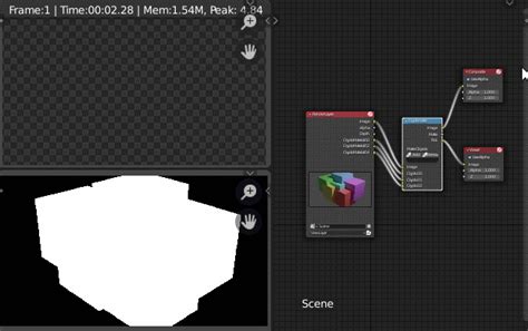 compositing nodes cryptomatte is showing the same color for different