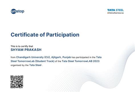 shyam prakash mishra on linkedin tatasteel unstop