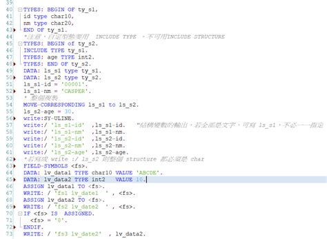 Datatype05 Field Symbols 1 Gm