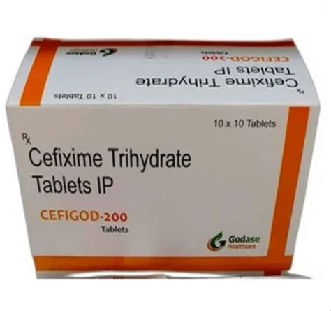 Cefixime Trihydrate Tablet Ip At Rs 770 Box Cefixime Trihydrate Tablet In Rudrapur Id