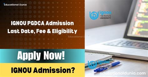 Ignou Pgdca Admission 2025 26 Last Date Fee And Eligibility