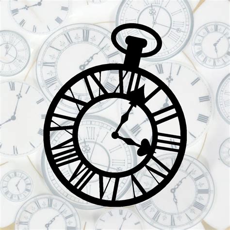 Клипарт часы алиса 48 фото