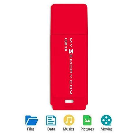 Mymemory 64gb Usb 3 0 Flash Drive 80mb S Red 5 Pack £21 98 Free Delivery Mymemory