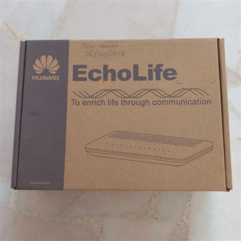 Huawei Echolife Hg Gpon Terminal Modem Computers Tech Parts Accessories Networking On