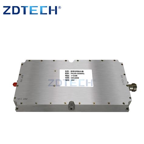 Factory Supply 100 500mhz 100w Rf Power Amplifier Module For Fpv Uav