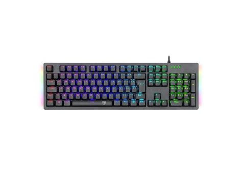 Teclado Gamer Mecanico T Dagger Bermuda Rgb Switch Red com o Melhor Preço é no Zoom
