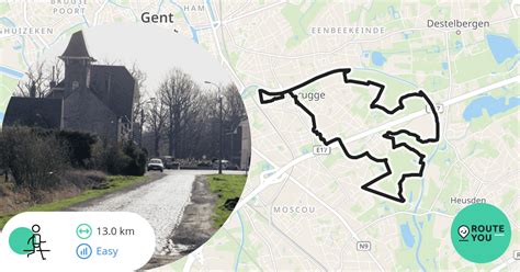 Gentbrugse Meersen Startend Aan De Punt Wandelroute Routeyou