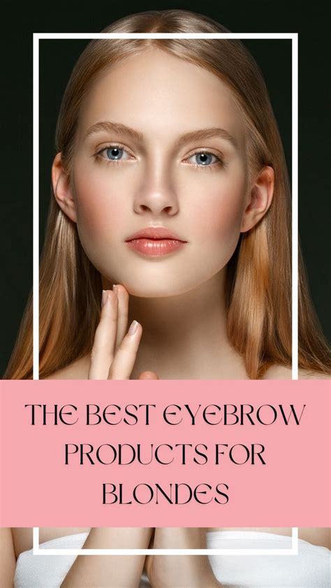 Blonde Eyebrow Makeup Artofit