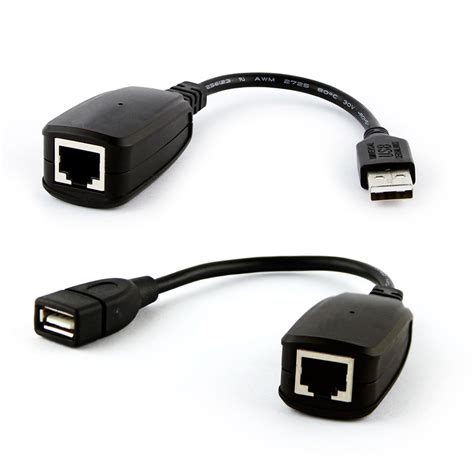 Extensor Usb Atraves De Cabo Ethernet Dex Usb Rjxt Company Informatica