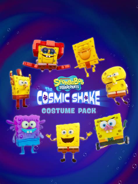 Spongebob Squarepants The Cosmic Shake Costume Pack Epic Games Store