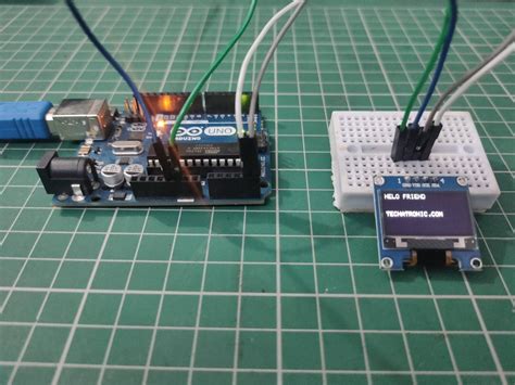 Oled With Arduino Interfacing Ssd1306 Oled Display