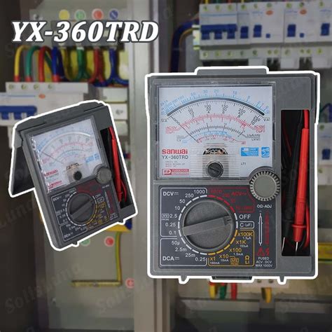 Jual Multimeter Multitester Analog Meter Fuse Diode Protection Dc Ac Test Analogue Multi Tester