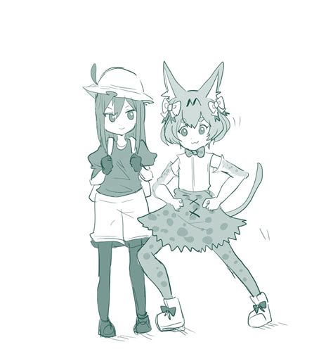 Serval Kaban Felix Argyle And Crusch Karsten Kemono Friends And 1 More Danbooru