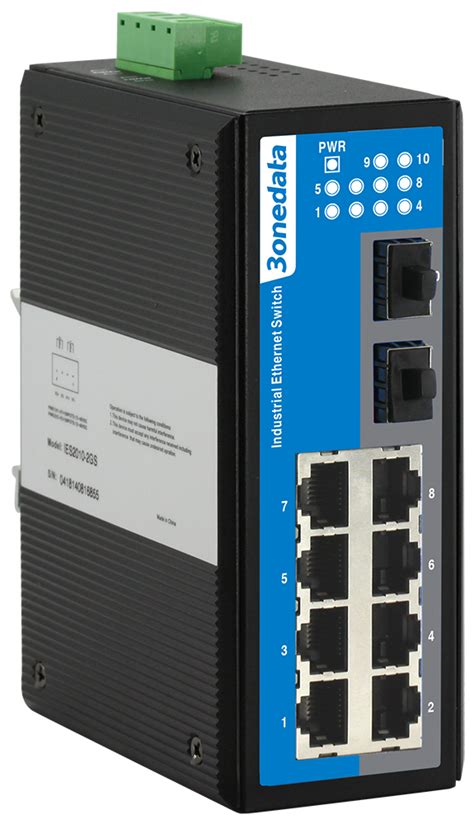 Port Unmanaged Switch Gigabit Onedata Ies Series