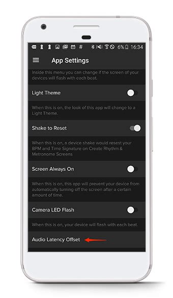 How To Adjust The Audio Latency On Android With The Metronome Soundbrenner Support