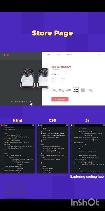 Store Page Coding Learnhtml5andcss3 Python Softwaredeveloper Computerlanguage Youtube