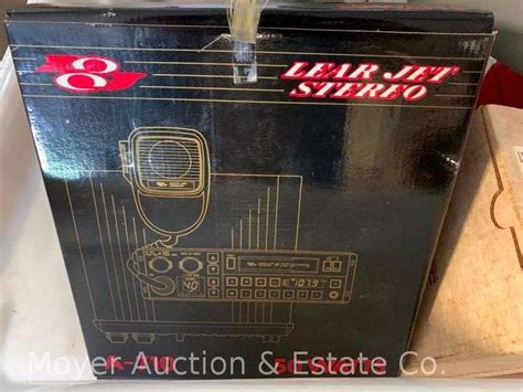 Tote With New Learjet Car Stereo A 710 Sparkomatic Speaker Set Roadmaster Car Stereo And 6