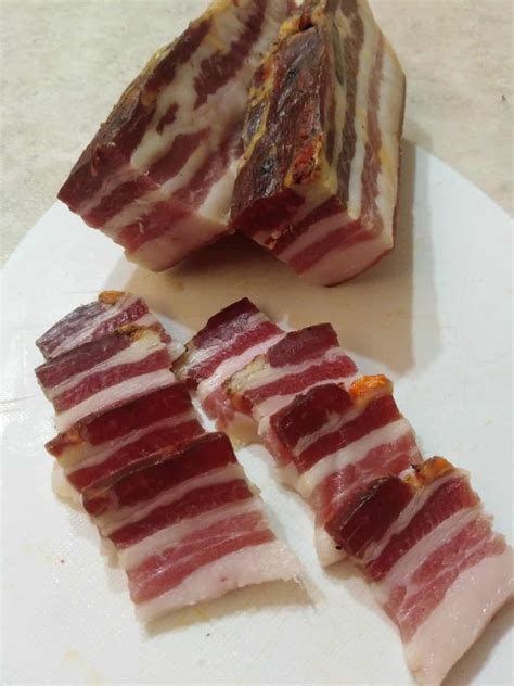 Pancetta Tesa Calabrese Affumicata Salumi And Prelibatezze Di Calabria