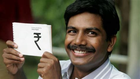 Meet Udaya Kumar Designer Of ‘ ₹ Rupee Symbol And Son Of A Former Dmk Mla India News