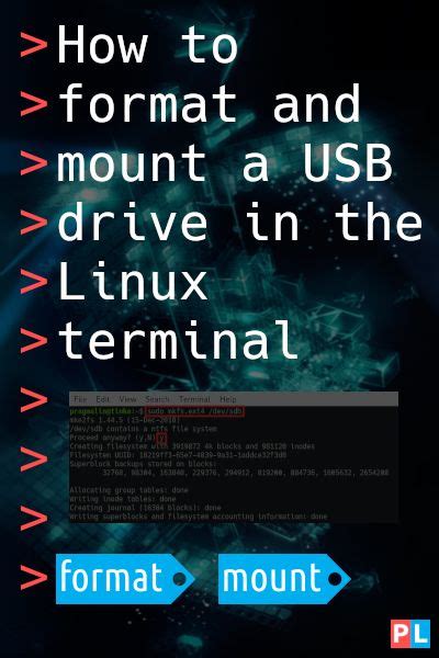 Mount USB Drive In Linux Terminal Step By Step Guide