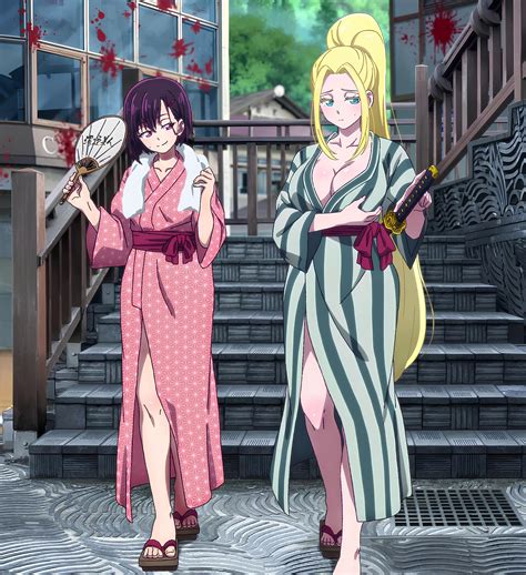 Shizuka And Beatrix Zom 100 Episode 8 By Acidwaifu On Deviantart