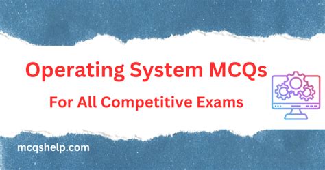 Operating System Mcqs For Competitive Exams Mcqs Help