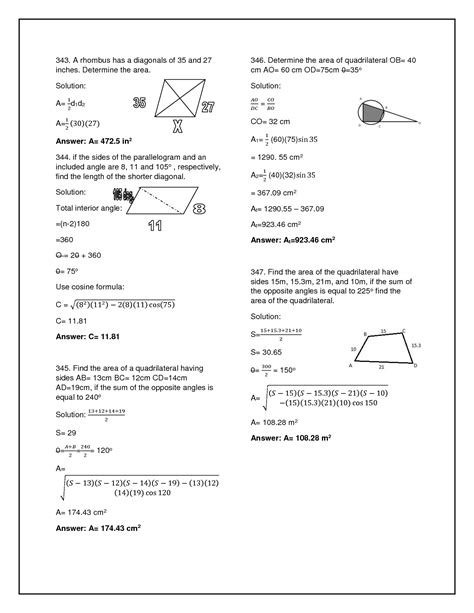 SOLUTION Geometry Trigonometry Sample Problems 2 Studypool