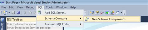 Ssdt As A Database Schema Compare Tool Radacad