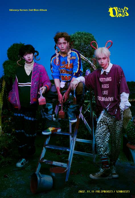 Xdinary Heroes 2nd Mini Album Overload Concept Photos Unit Rkpop
