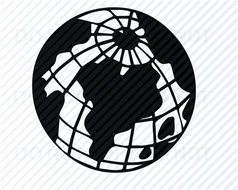 World Globe Silhouette Earth Silhouette Pictures Images And Stock