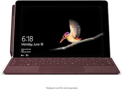 Amazon Com Microsoft Surface Go Intel Pentium Gold Gb Ram Gb Electronics