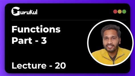 Lecture 20 C Functions Advanced Techniques With Arraysstringspointers And Function