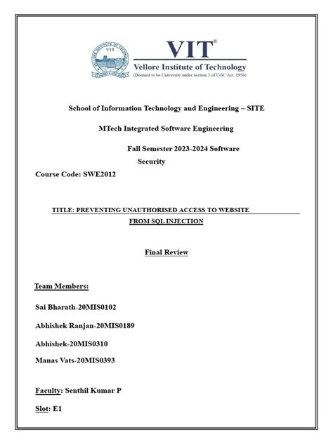 Preventing Unauthorised Access To Website Pdf Security Computer Security