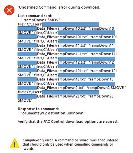 Code And Underdefined Command Errors Code Samples And Tips Optoforums