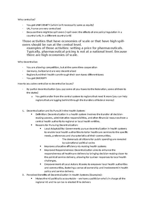 Centralisation Vs Decentralisation Why Centralise You Get Uniformity Which Isnt