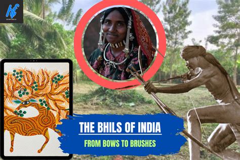 The Bhils Of India A Rich Culture From Bows To Brushes History Finder