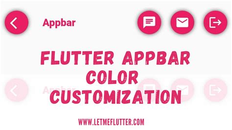 How To Add Custom Flutter Appbar Actions 2022 Guide Let Me Flutter