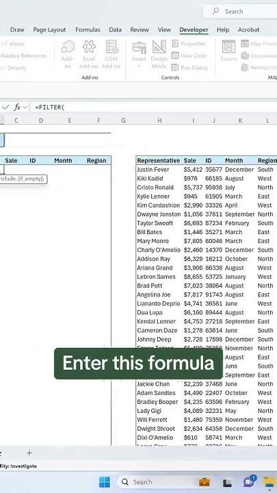 Insert Search Bar In Ms Excel Youtube