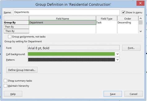 Building A View In Microsoft Project The Correct Way The Project Corner