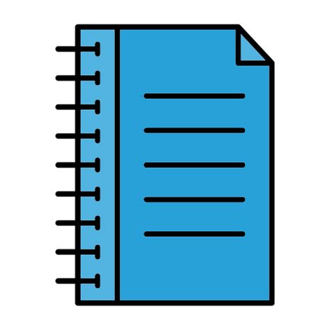Notebook Generic Color Lineal Color Icon