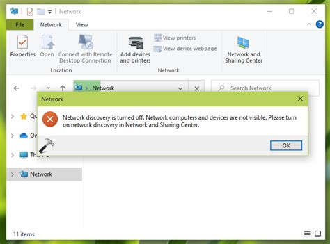 Fix Network Discovery Is Turned Off In Windows