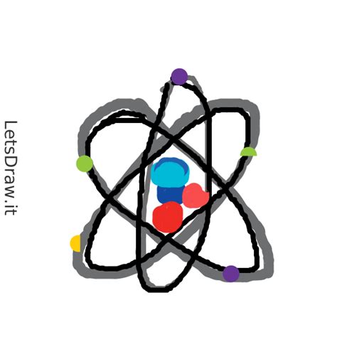 How To Draw Atom Gsp1xobmg Png LetsDrawIt