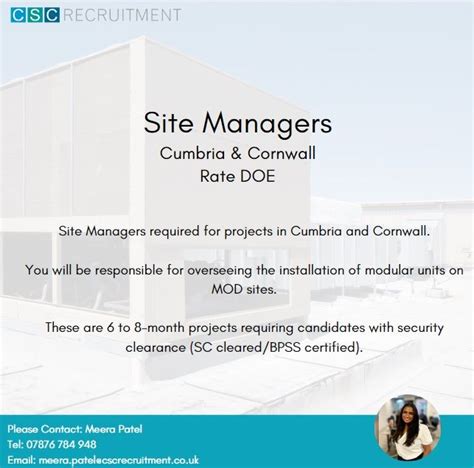 Immediate Vacancies Available 🔥 Looking For Site Managers With