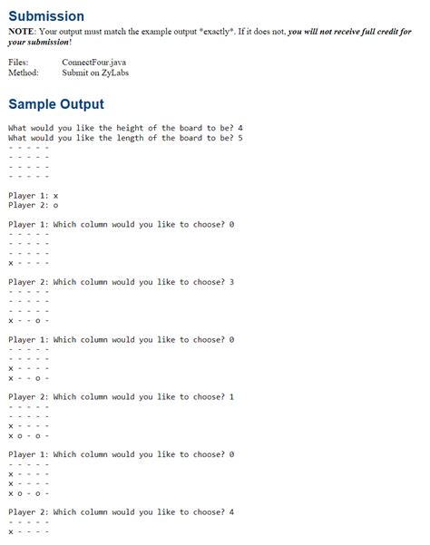 lab 05 connect four overview this lab is designed to