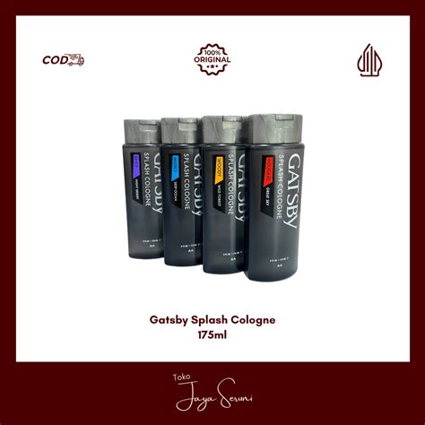 Jual Gatsby Splash Cologne 175ml Shopee Indonesia