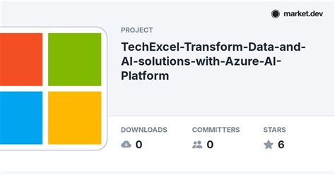 Techexcel Transform Data And Ai Solutions With Azure Ai Platform