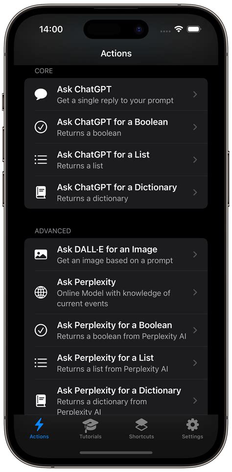 Ai Actions Genai Actions For Ios Shortcuts