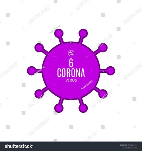 6 Vector Sign Symbol Form Virus Stock Vector Royalty Free 2173867399