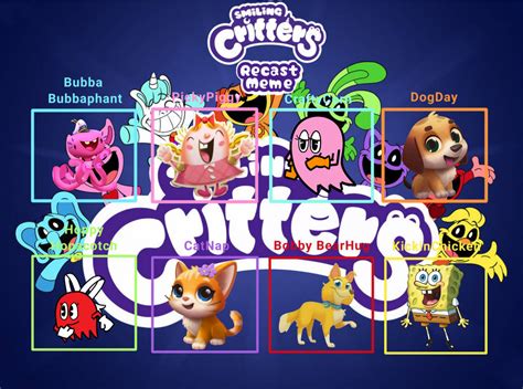 Smiling Critters Recast Meme By Pecolafanblaster On Deviantart