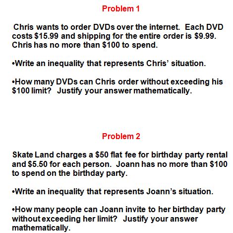 Solving Word Problems In Algebra Practice